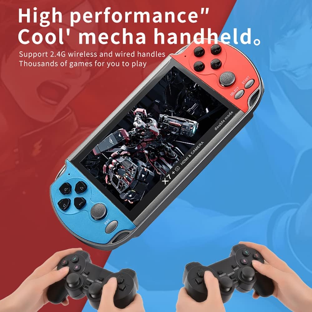 Consola de Videojuegos Portátil X7 Plus LCD TFT de 4.3 – Moreka Shop